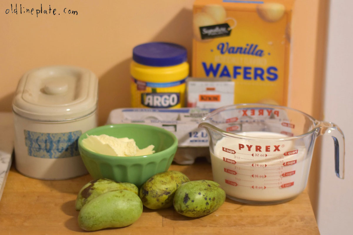 Pawpaw Cream Pie – OLD LINE PLATE